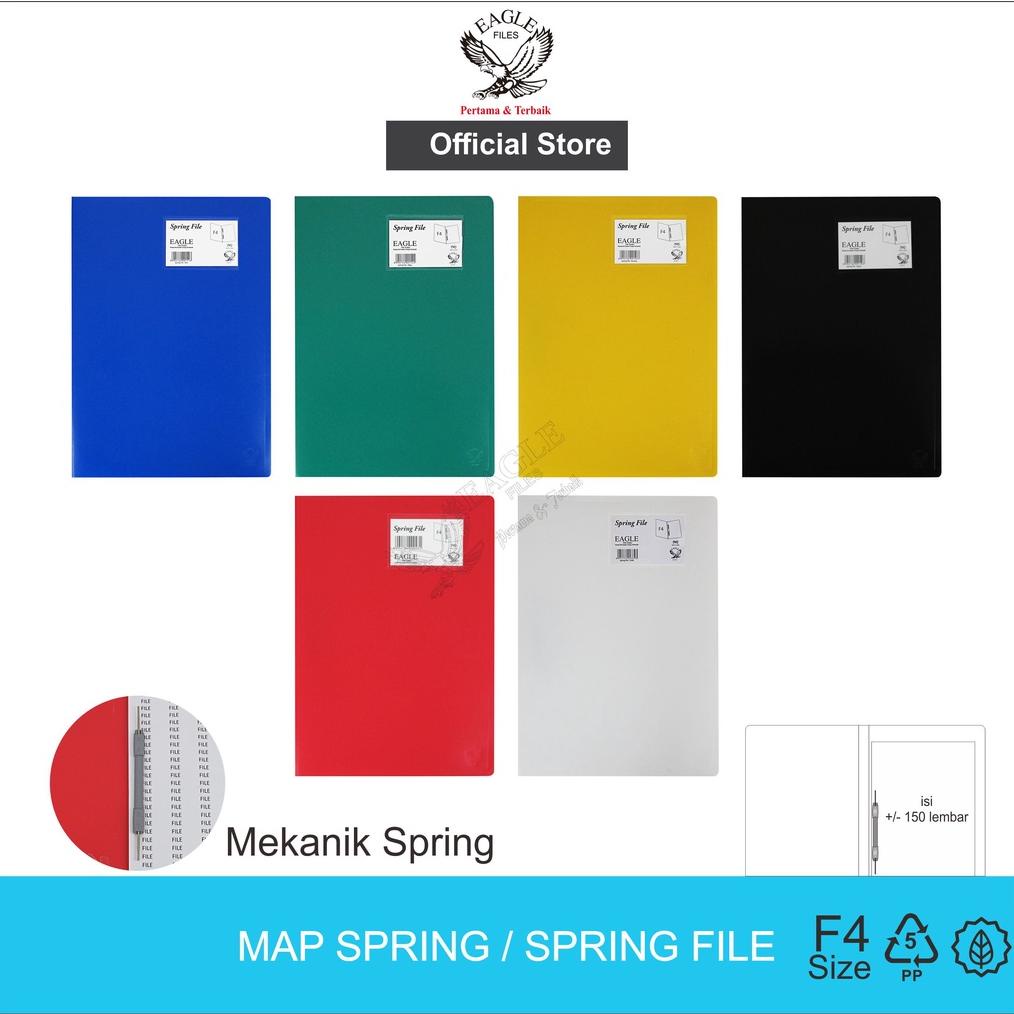 Jual EAGLE MAP SPRING / SPRING FILE / MAP PLASTIK SNELHECTER F4 (FOLIO ...