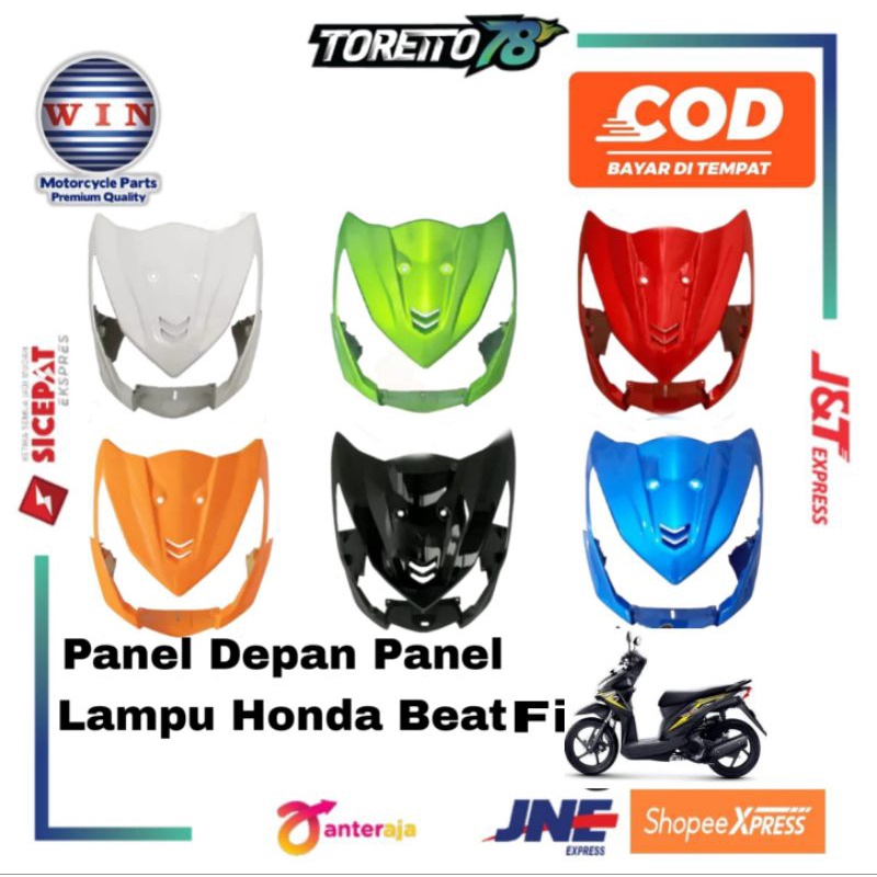 Jual Panel Depan Panel Lampu Depan Honda Beat FI Merk Win | Shopee ...