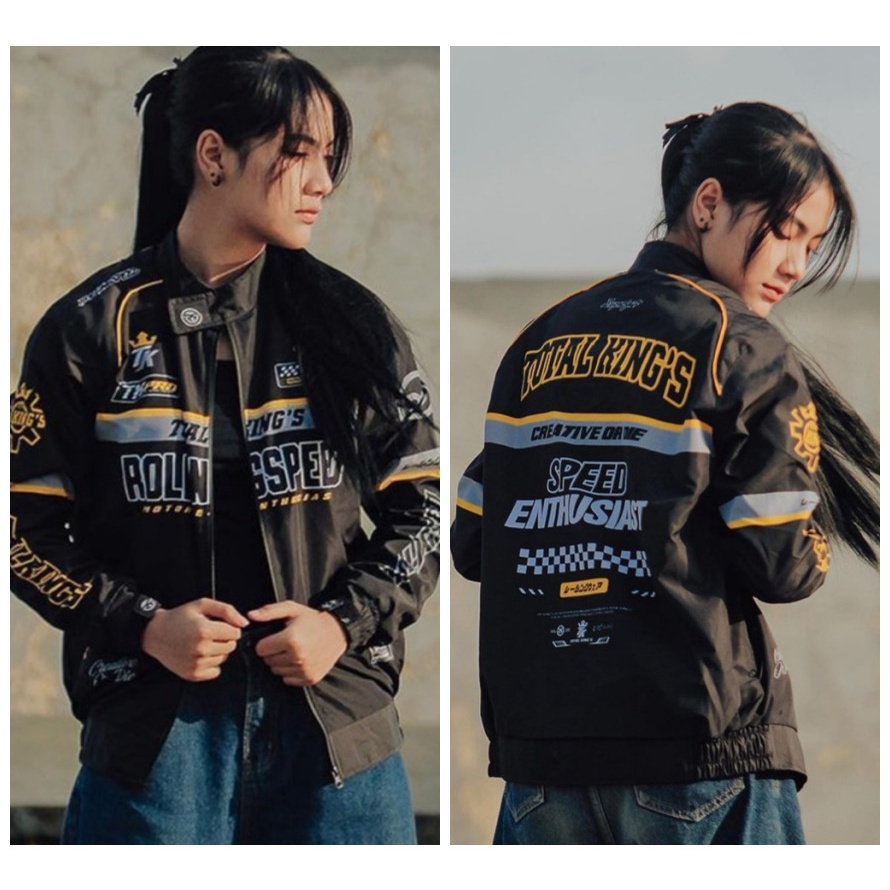 Jual RH57 Jaket Racinghell Nascar 03 Gratis Stiker | Shopee Indonesia