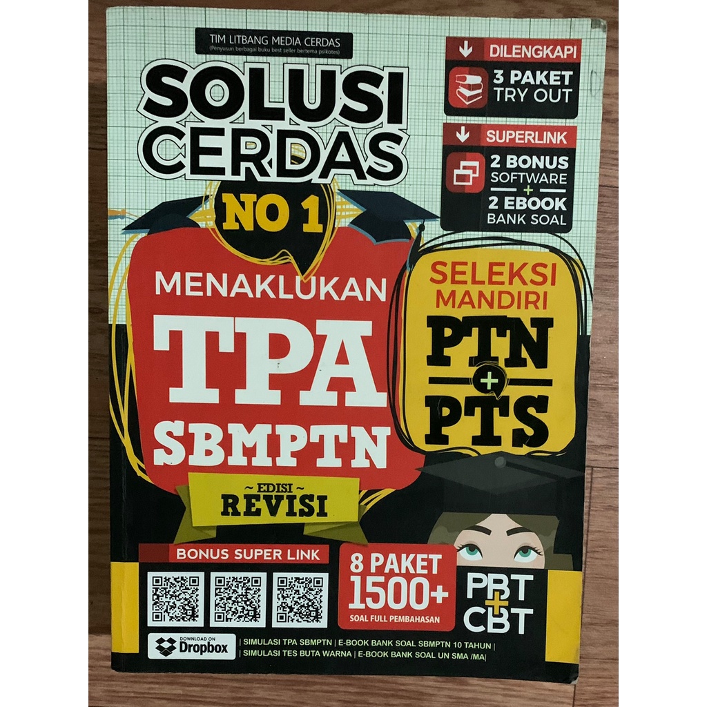 Jual "BUKU SOLUSI CERDAS NO.1 MENAKLUKKAN SBMPTN EDISI REVISI | Shopee ...