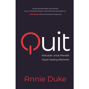 Jual Quit - Annie Duke | Shopee Indonesia