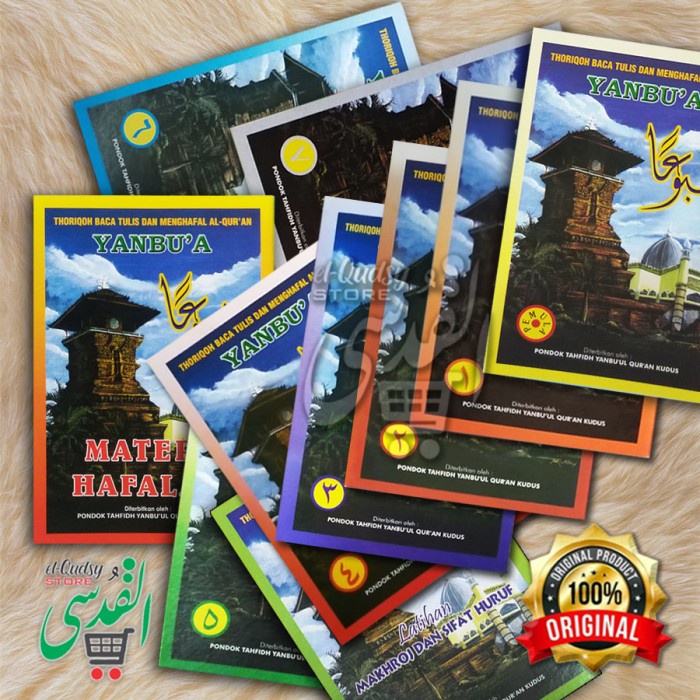Jual PAKET YANBUA LENGKAP B JILID 1 - 7 PLUS 3 YANBU'A BUKU YANBUA - 1 ...