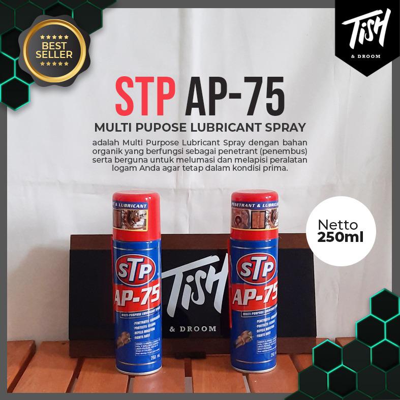 Jual AP75 STP Multi Purpose Lubricant Spray Pelumas Karat Logam 250ML ...