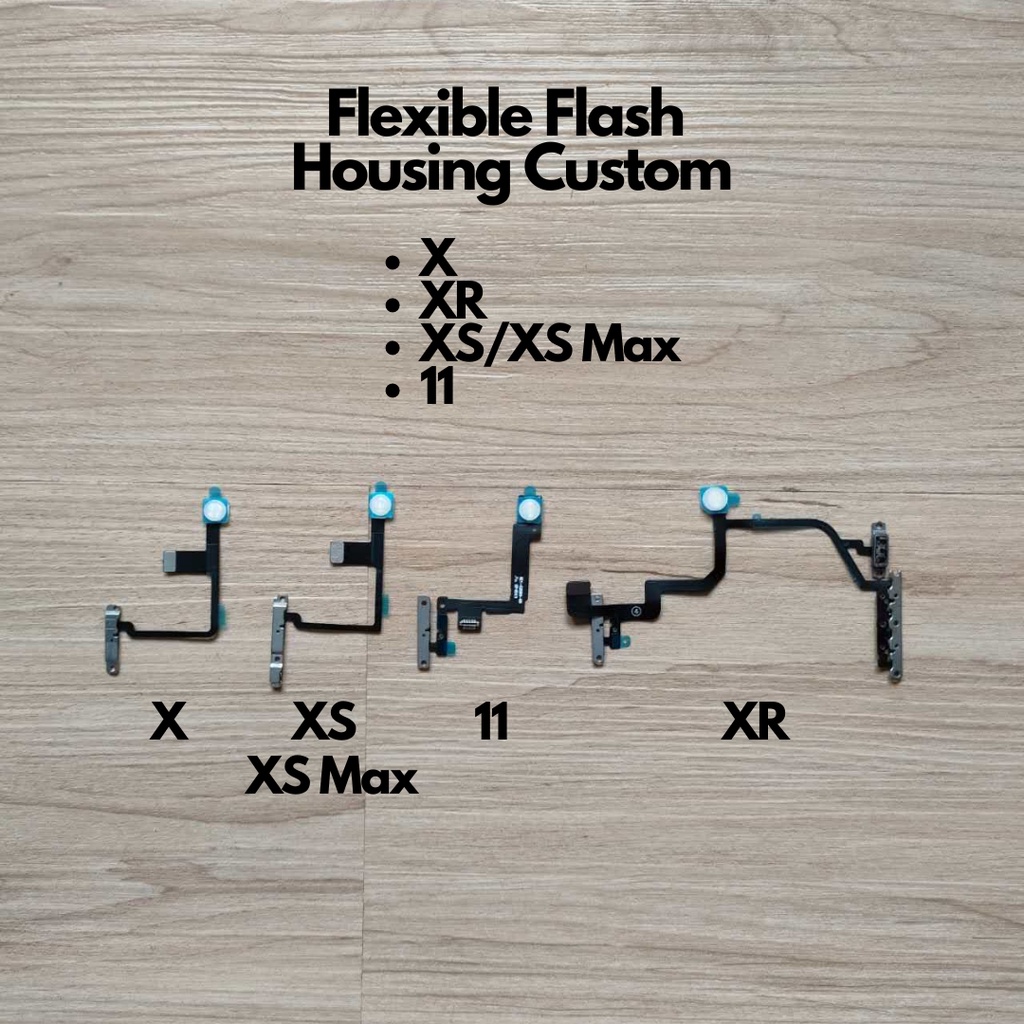 Jual Flexible Flash Khusus Housing X XS XR 11 Custom Model 13/14/15/16 ...