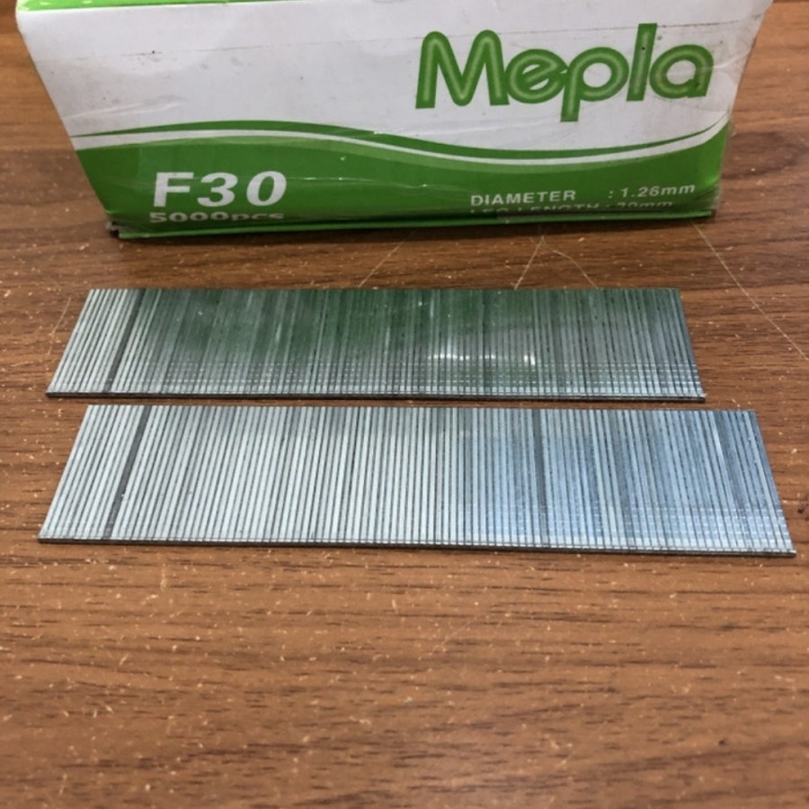 Jual Isi Staples Paku Tembak F30 Nailer Staples 5000pcs Paku Hekter ...