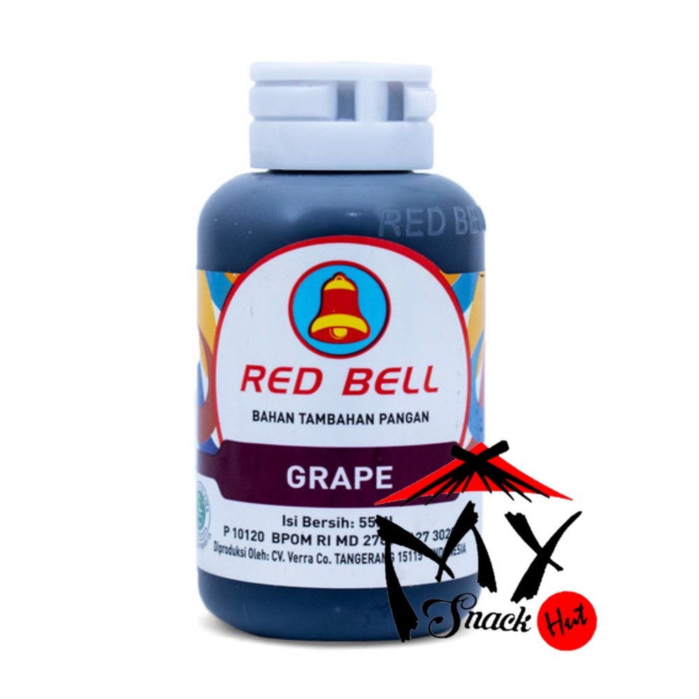 Jual RED BELL PASTA GRAPE 55ML - RED BEL PERISA SIRUP ANGGUR PERASA ES ...