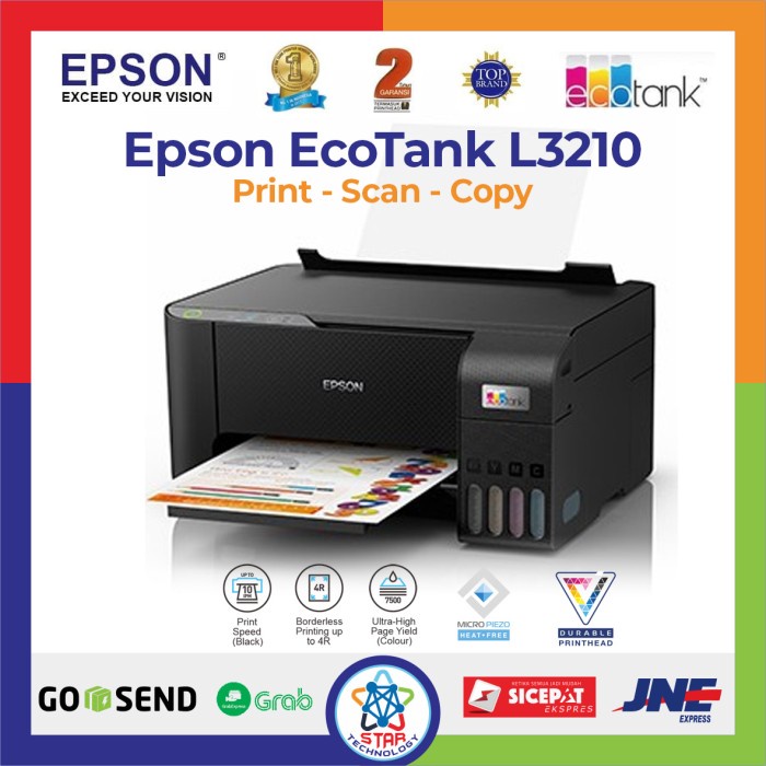 Jual Printer Epson L3210 All In One Ink Tank | Shopee Indonesia