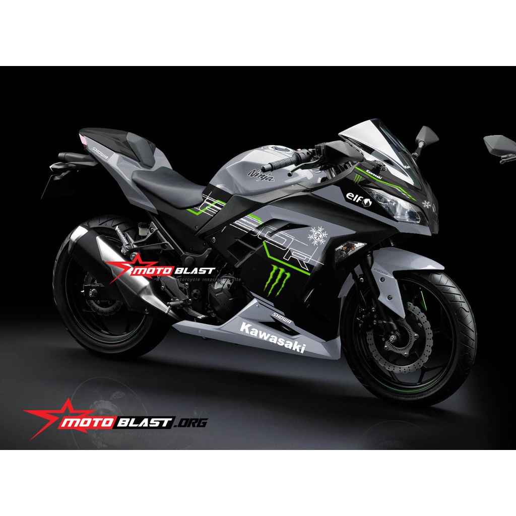 Jual Decal Stiker Ninja 250R Fi Livery Winter Test Full Body Motoblast ...