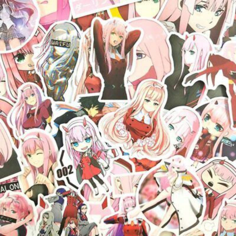 Jual Stiker Zero Two Best Waifu Sticker Pack 30pc Darling In The Franxx ...