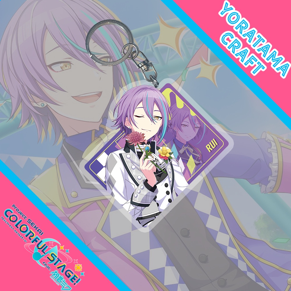 Jual Gantungan Kunci Rui Kamishiro Project Sekai, Keychain Anime Lucu ...