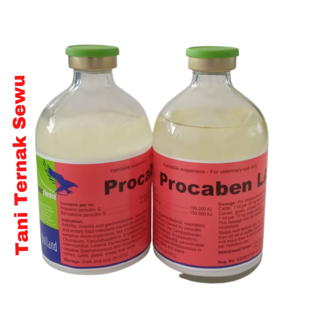 Jual PROCABEN LA 100 ML - PENGGANTI PENSTREP 400 100ml Antibiotik ...