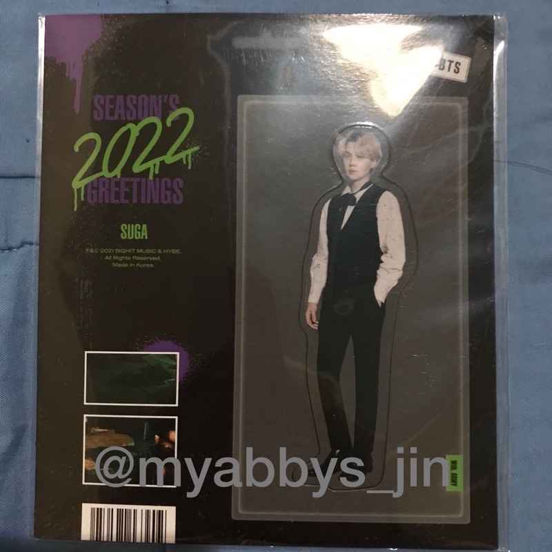 Jual paper magnet season greating 2022(Suga BTS) | Shopee Indonesia