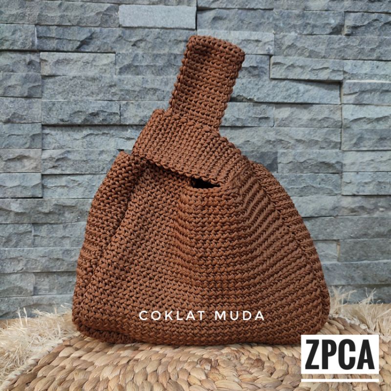 Jual Tas Rajut Knot Bag Tas Pesta Tas Jinjing Kekinian | Shopee Indonesia