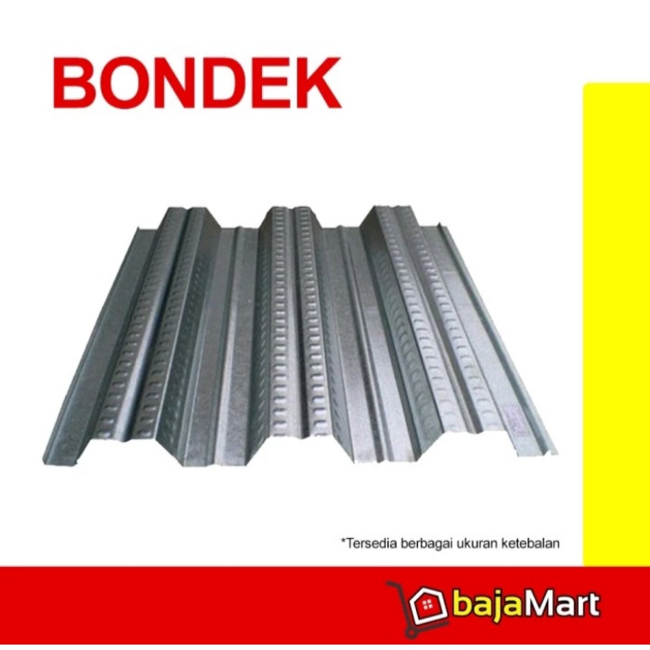 Jual Bondek cor tebal 075mm panjang 3,4,5,6 meter | Shopee Indonesia