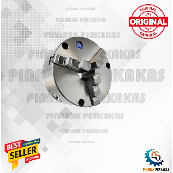 Jual Chuck 3 jaw / Catok Mesin Bubut 6" 150mm San Ou Original | Shopee ...