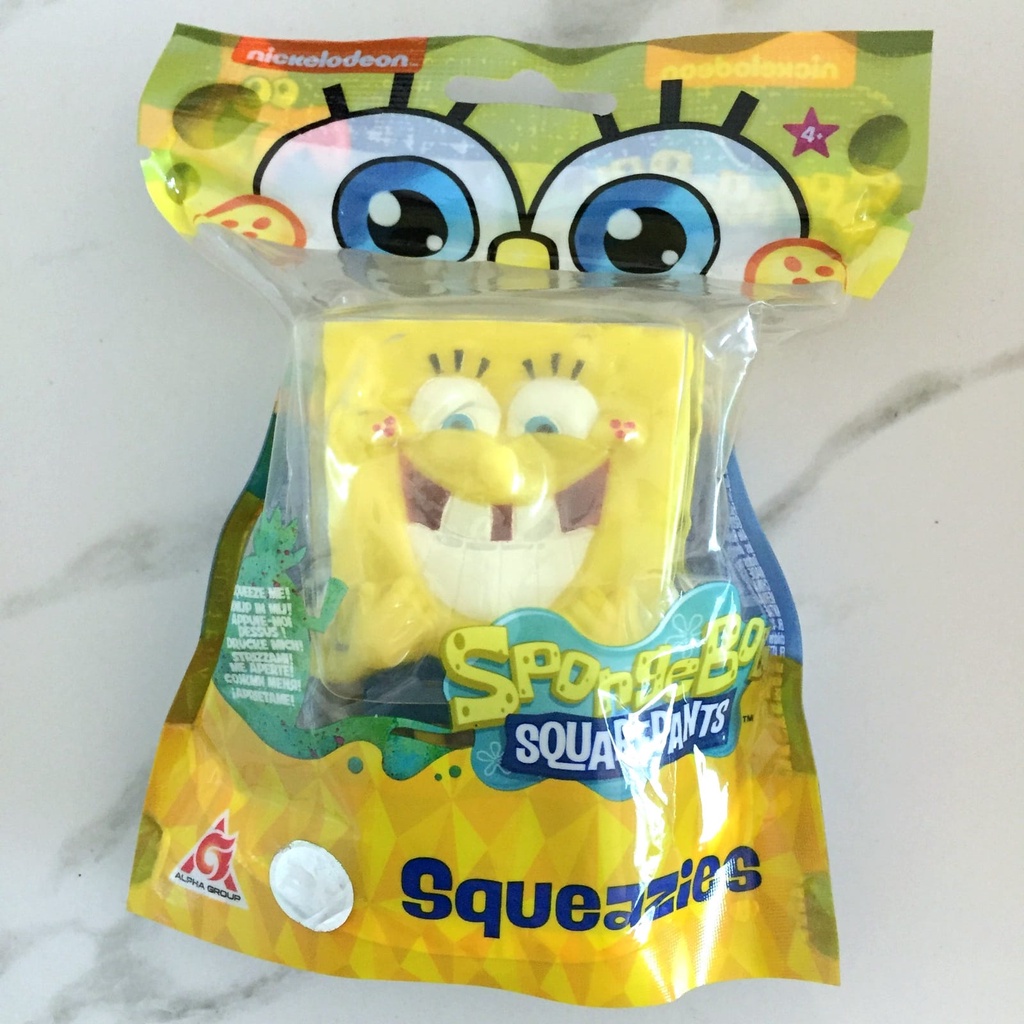 Jual Mainan Figur SpongeBob SquarePants Slimeez Figure In Slime Squishy ...