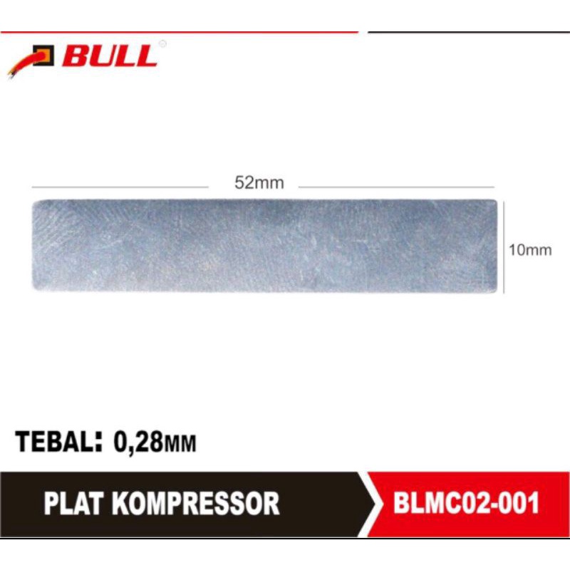 Jual Bull Plat kompressor 3/4HP BULL BLMC02-001 | Shopee Indonesia