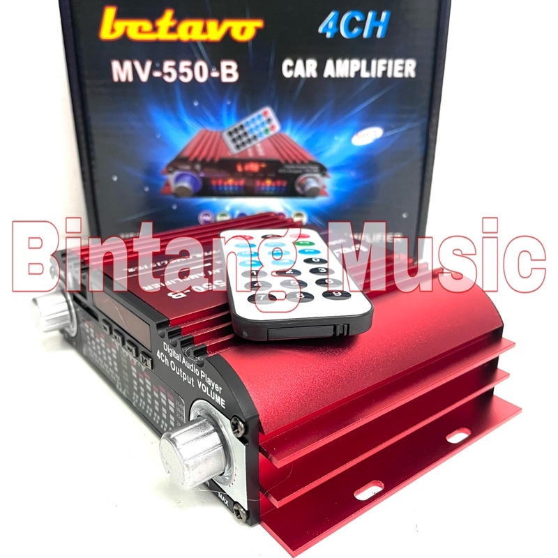 Jual Amplifier Betavo MV550B Original ampli betavo mv 550b | Shopee ...