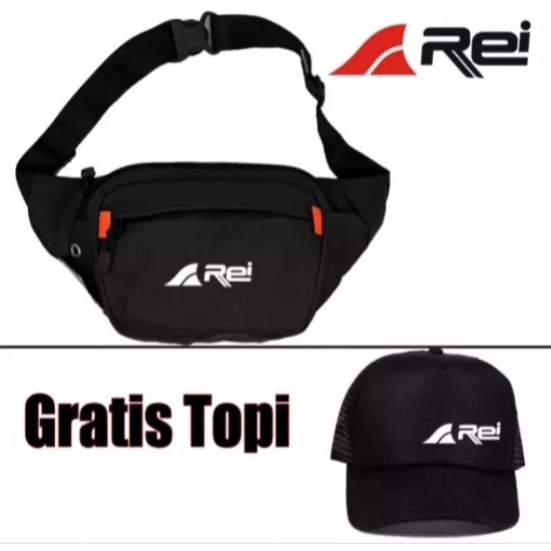Jual Tas Slempang A_Rei gratis topi Rei/Promo awal Tahun | Shopee Indonesia
