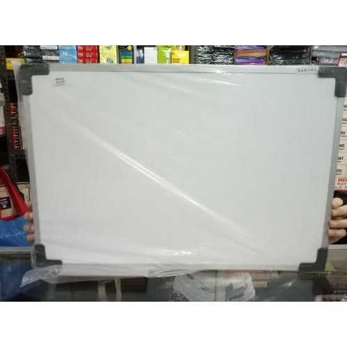Jual Papan Tulis White Board SAKURA 40 X 60 CM | Shopee Indonesia