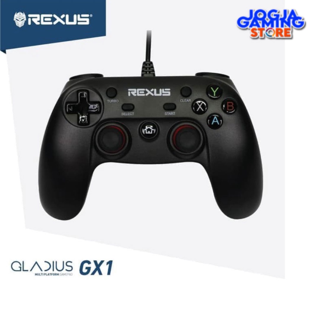 Jual GAMEPAD REXUS GLADIUS GX1 PRO GAMING JOYSTICK CONSOLE PC - ANDROID ...