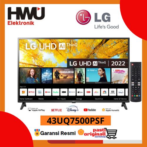 Jual PROMO>>>LG 43UQ7500 LED 43 Inchi UHD 4K SMART TV WEB OS ThinQ AI ...