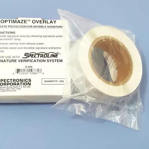 Jual BestSeller Spectroline Overlay Original USA, Spectroline Signature ...