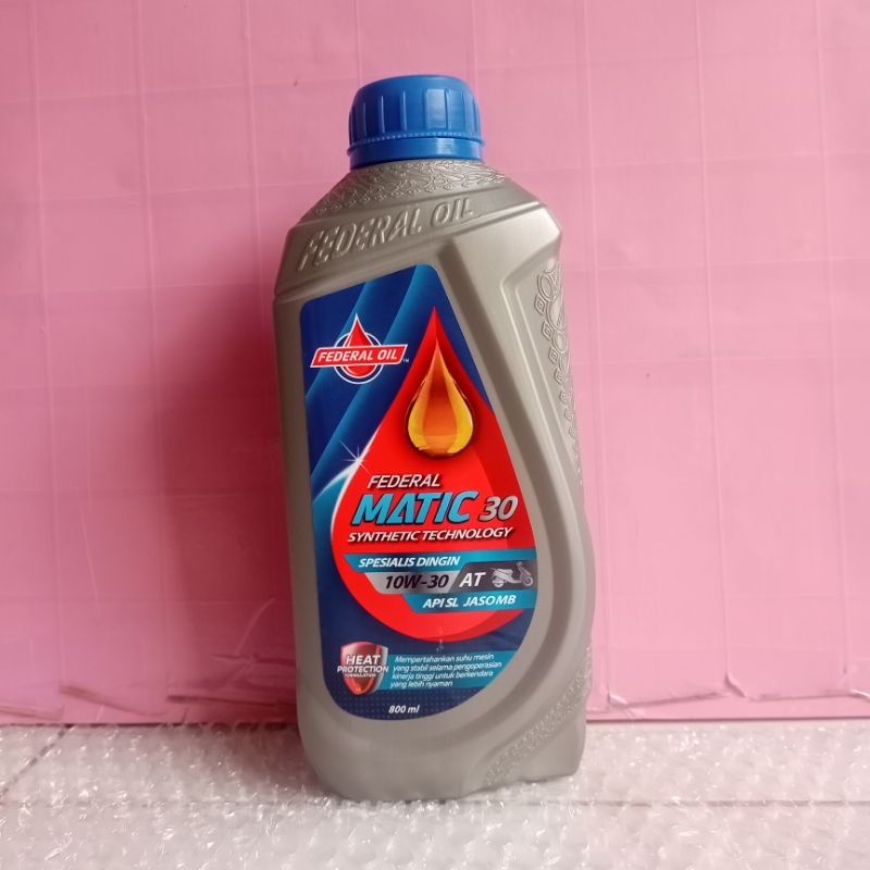 Jual Oli Motor Federal Matic 30 Ecomaxx 800ml | Shopee Indonesia