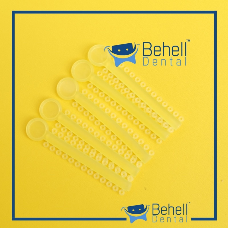 Jual 5Pics Karet Behel Gigi Motif Power O Ring Bulat PREMIUM TEBAL ...