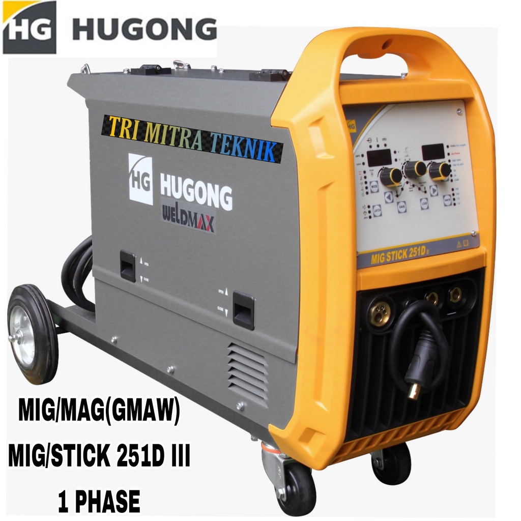 Jual MESIN LAS HUGONG MIG STICK 251D III - MESIN LAS - MIG STICK - WELDING 2 IN 1 KAPASITAS 250A ...
