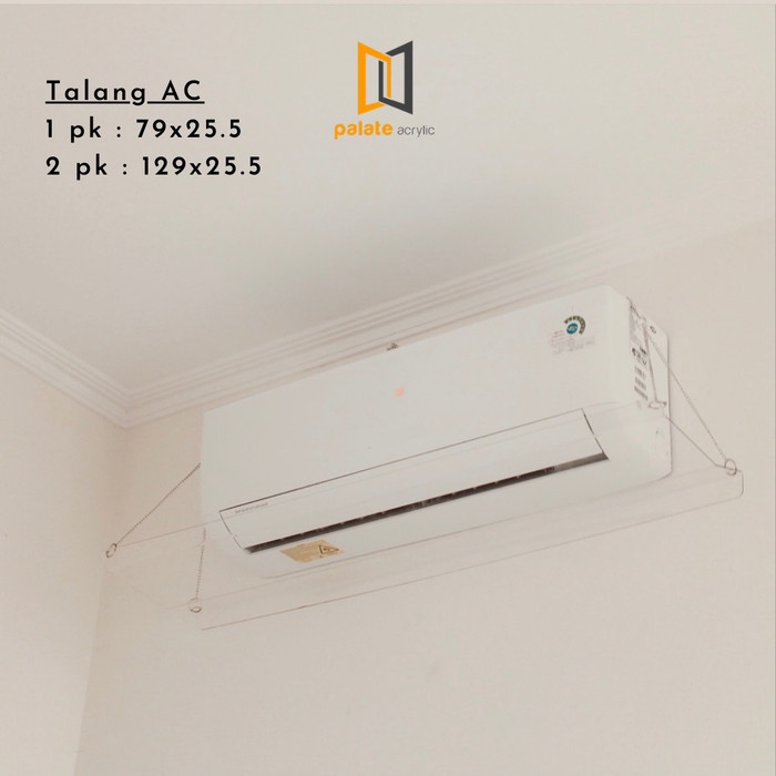 Jual AKRILIK PENAHAN HEMBUSAN AC 2PK / AKRILIK TALANG AC 2PK (TANPA DUS ...