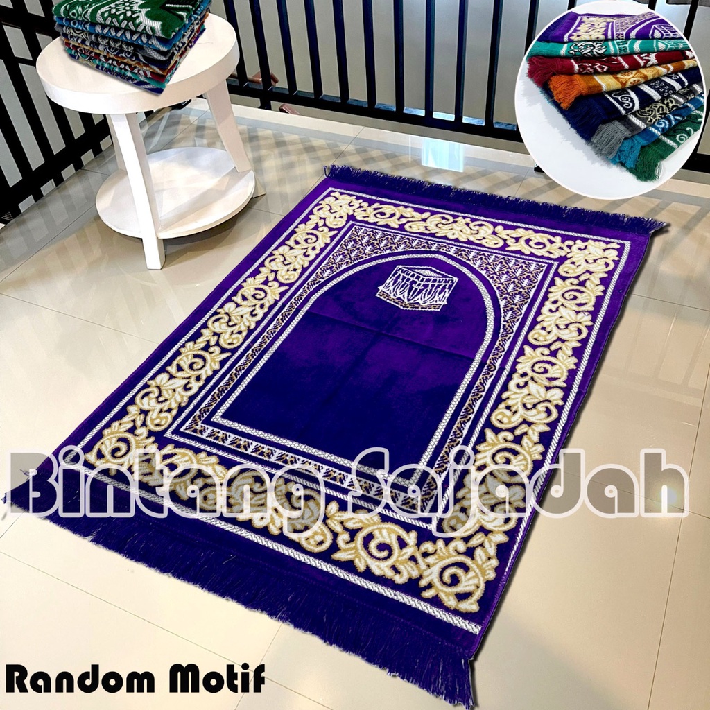 Jual Sajadah Dewasa Turki Bahan Tebal Super Spigel Perlengkapan Shalat ...