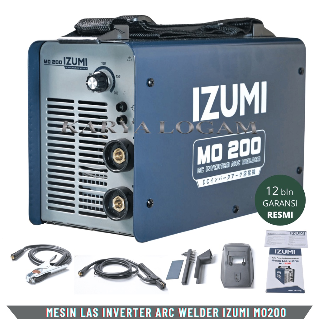 Jual Mesin Trafo Las Izumi MO 200 / Inverter Potable 200 A MO200 Dc ...