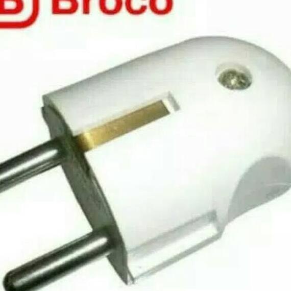 Jual {Original} Steker bulat broco / steker colokan broco arde / steker ...