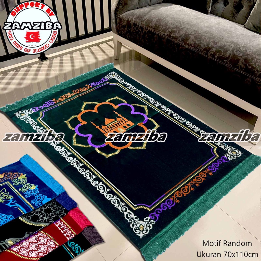 Jual Sajadah impor Turky 70x110 Perlengkapan Sholat Ibadah Muslim ...