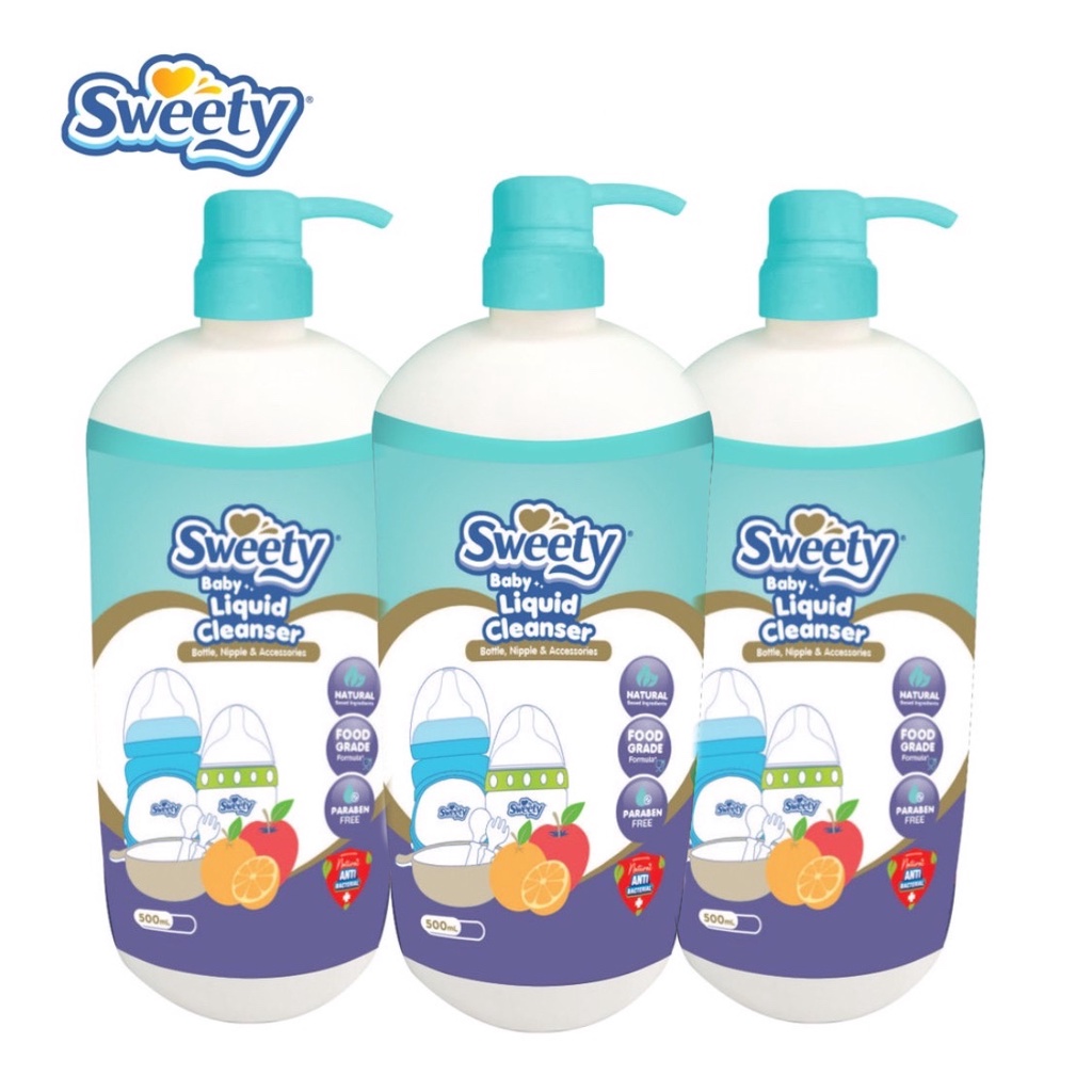 Jual Sweety Baby Liquid Cleanser for Bottle, Nipple & Accessories ...