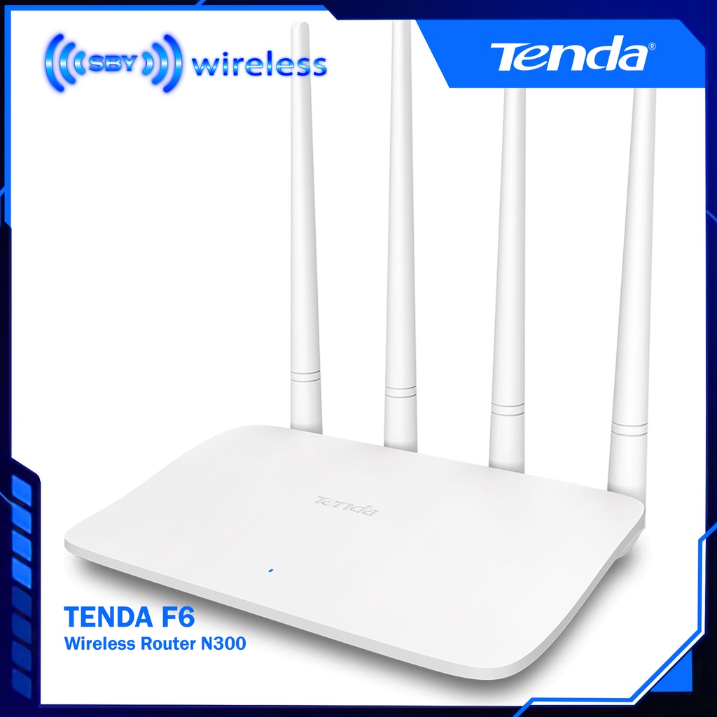 Jual Tenda F6 Wireless Router N300 | Shopee Indonesia
