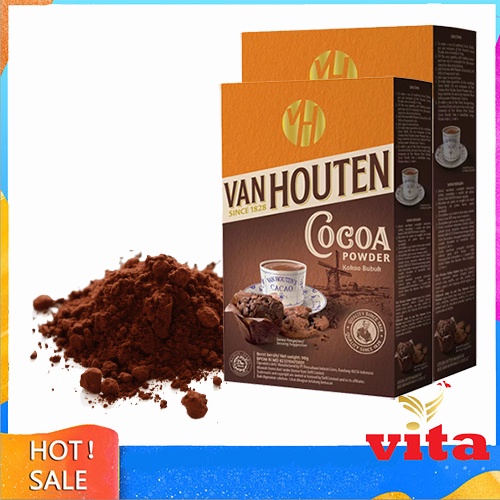 Jual Cocoa Powder Van Houten Coklat Kakao Bubuk | Shopee Indonesia