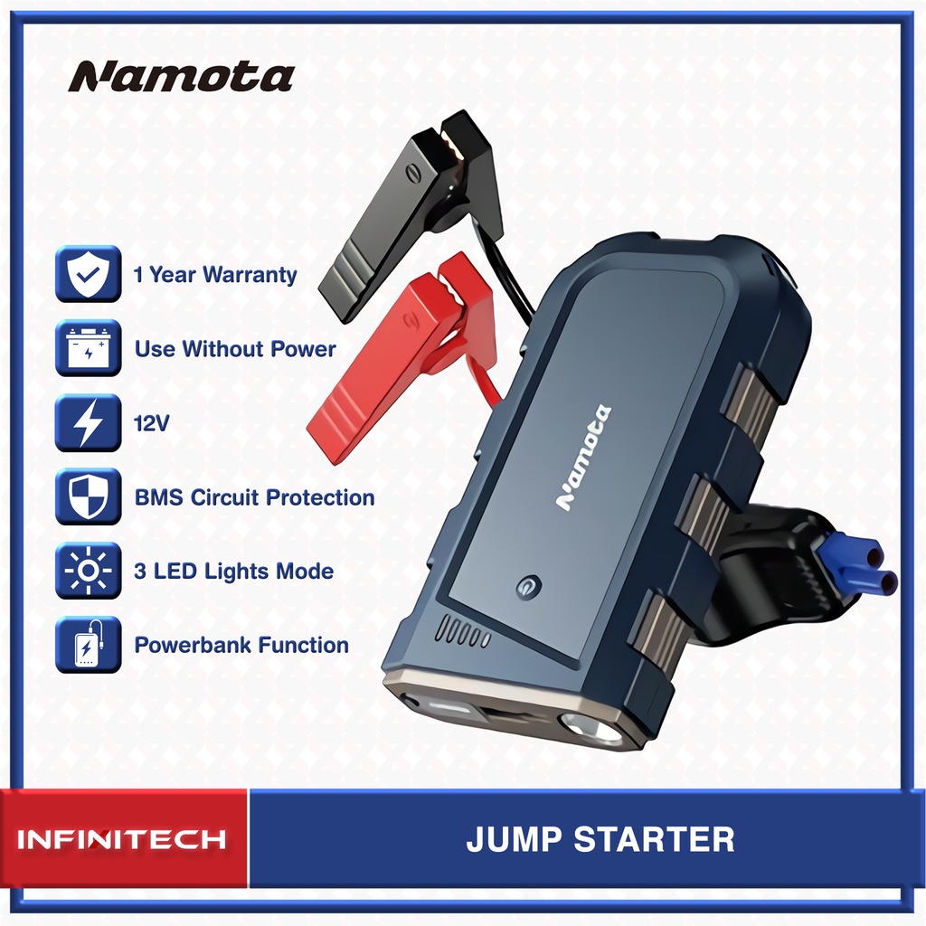 Jual Namota Jump Starter Accu Jumper Aki Mobil Powerbank Lampu ...
