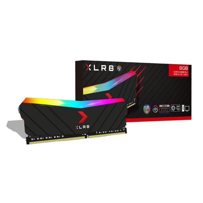 Jual Memory Ram PNY XLR8 DDR4 8GB RGB Gaming 3200Mhz | Shopee Indonesia