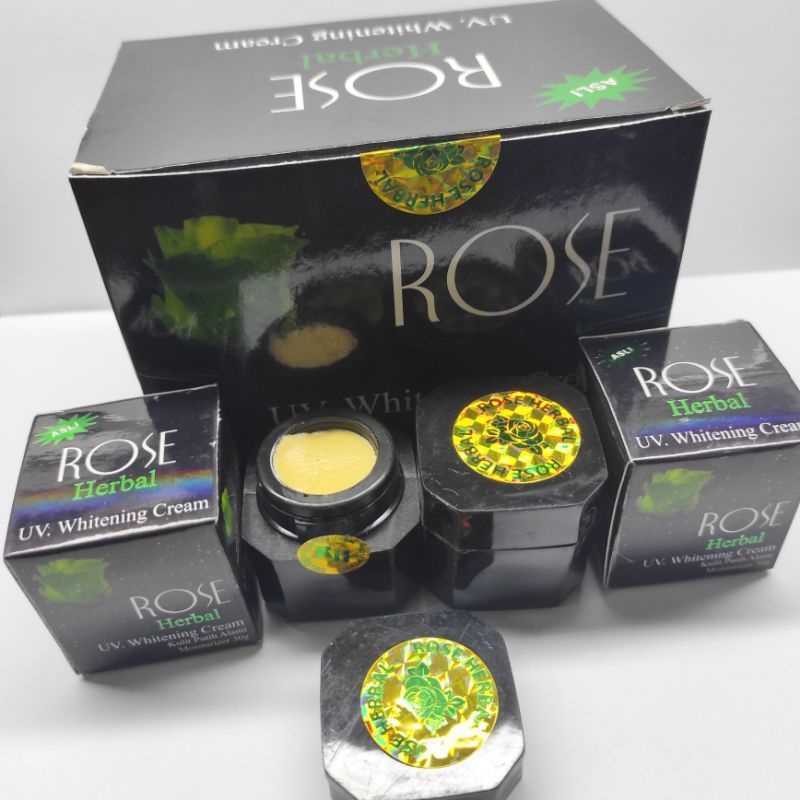 Jual CREAM WAJAH ROSE BOX HITAM (ECER) | Shopee Indonesia