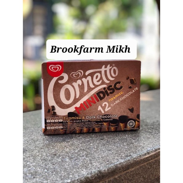 Jual Walls Mini Cornetto Tiramisu dan Dark Chocolate | Shopee Indonesia