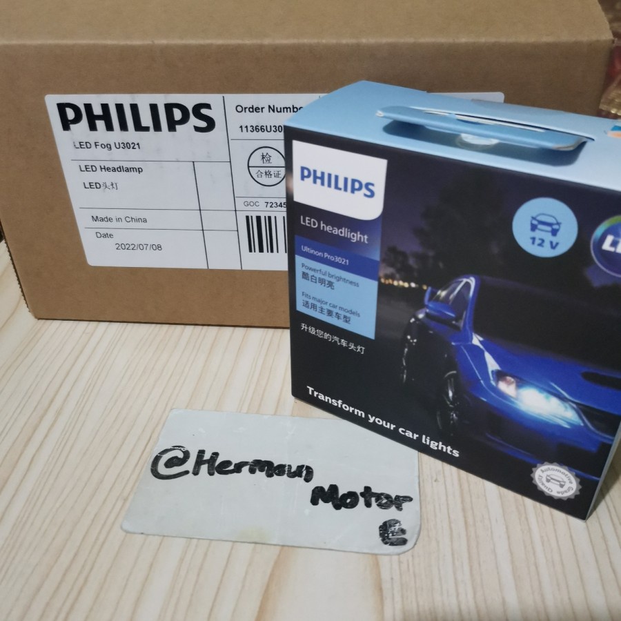 Jual Bohlam Mobilio Brio Freed Jazz City Brv Hrv Crv Civic Philips PRO3021 LED Foglamp H8/H11 ...
