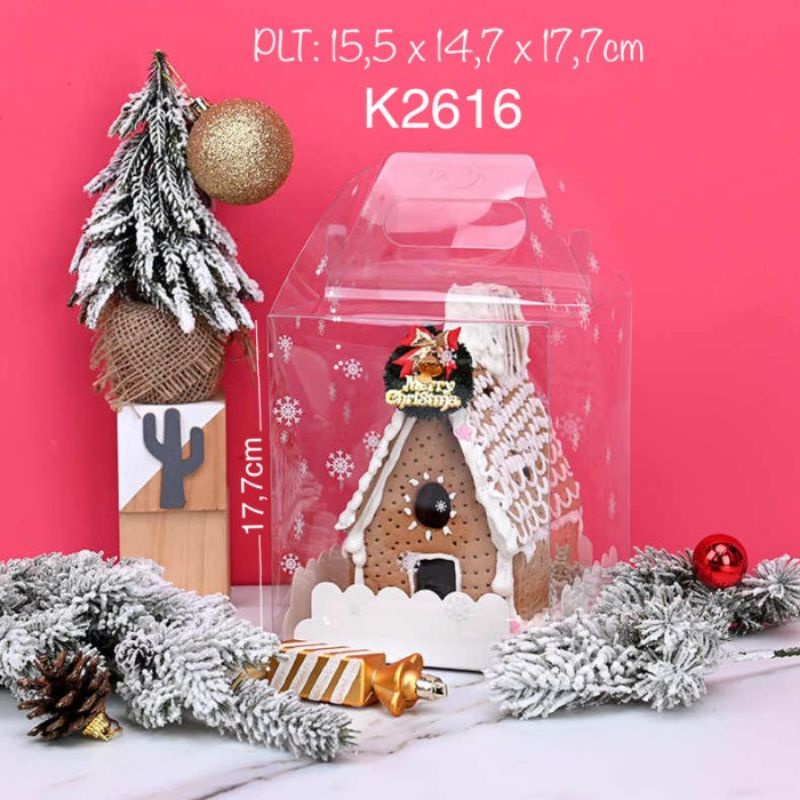 Jual Kotak Kue Kering Cookies Natal Mika Dus Christmas Box 15x15 ...
