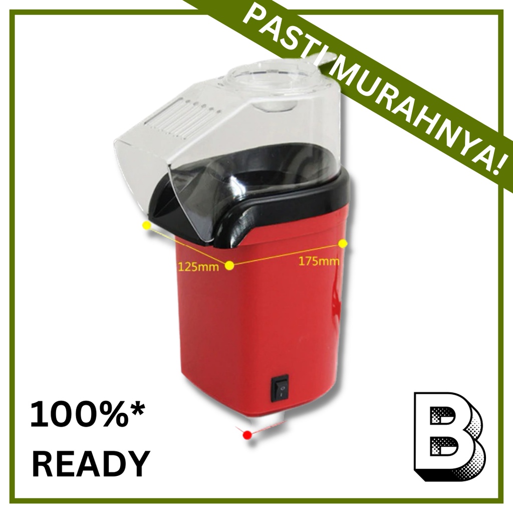 Jual MESIN POPCORN MINI TEKNOLOGI UDARA PANAS / POP CORN MACHINE / ALAT ...