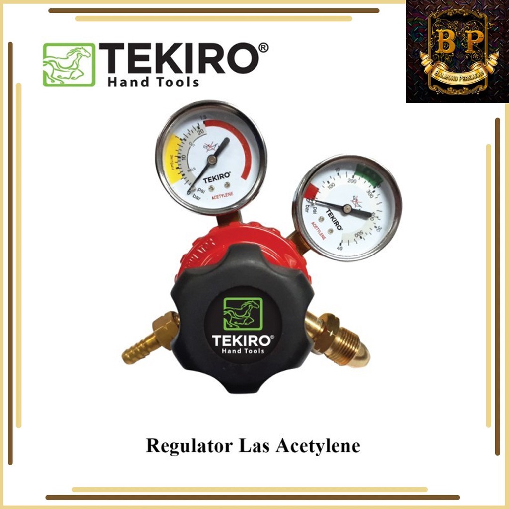 Jual TEKIRO HEAVY DUTY WELDING REGULATOR ACETYLENE / WELDING REGULATOR ...