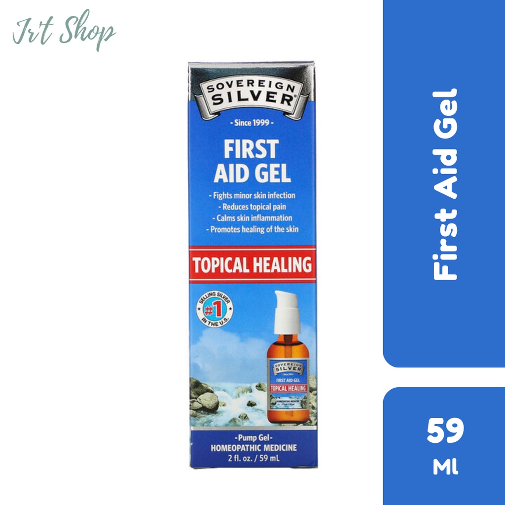 Jual Sovereign Silver, First Aid Gel, 2 fl oz (59 ml) | Shopee Indonesia