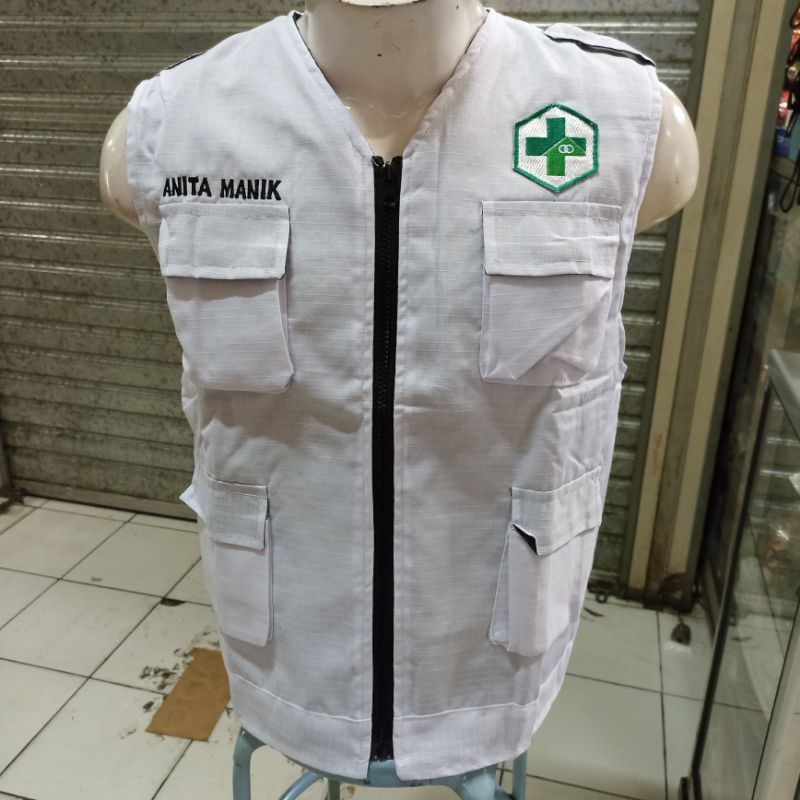 Jual Rompi TIM KESEHATAN | Rompi PUSKESMAS | Rompi CUSTOM BORDIR ...