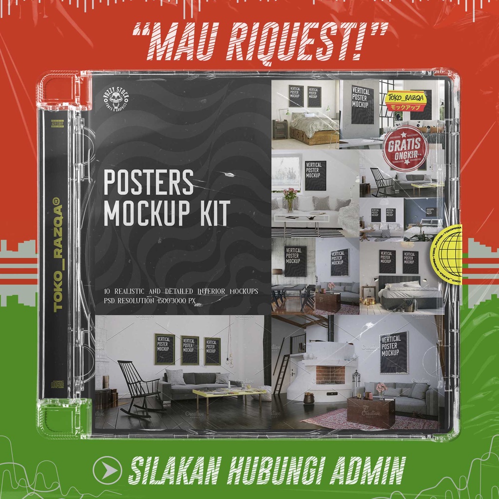Jual Posters Mockup Kit MOCKUP | Shopee Indonesia
