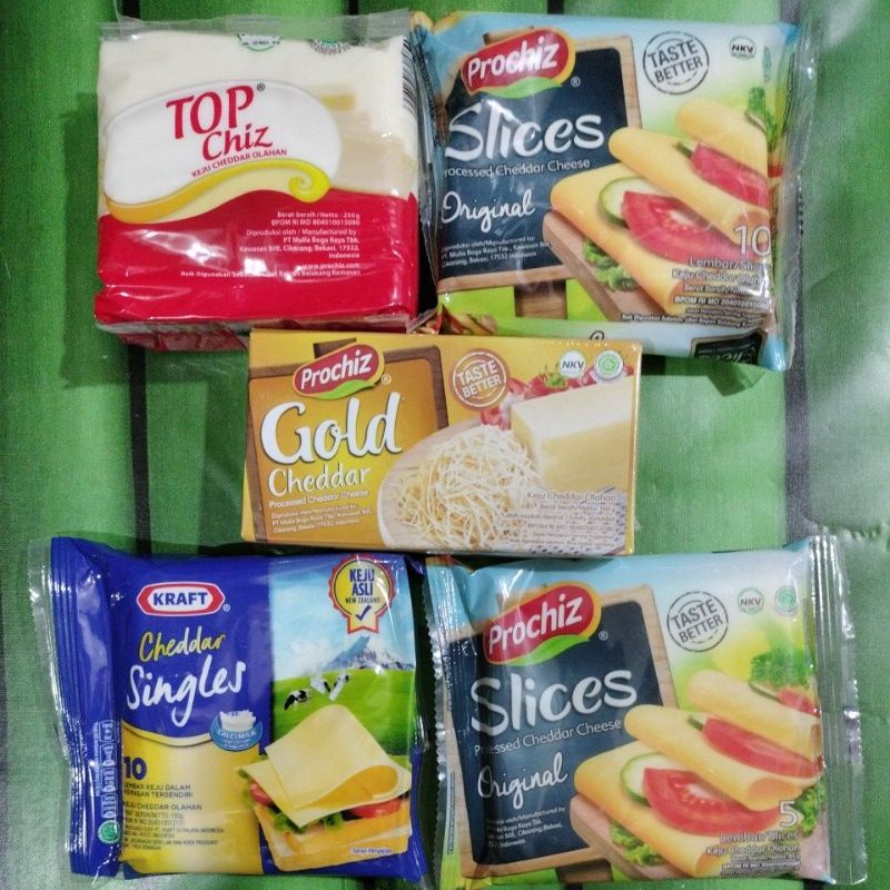 Jual PROCHIZ GOLD/keju cheddar prochiz 160gr/KRAFT/SLICE | Shopee Indonesia